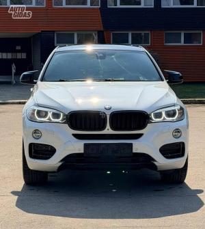 White BMW X6 2016 in Kaunas, with an engine capacity of 3.00 L and mileage of 169 thousand km for 23500 €, photo 7 on AUTOMOTO.COM.LV