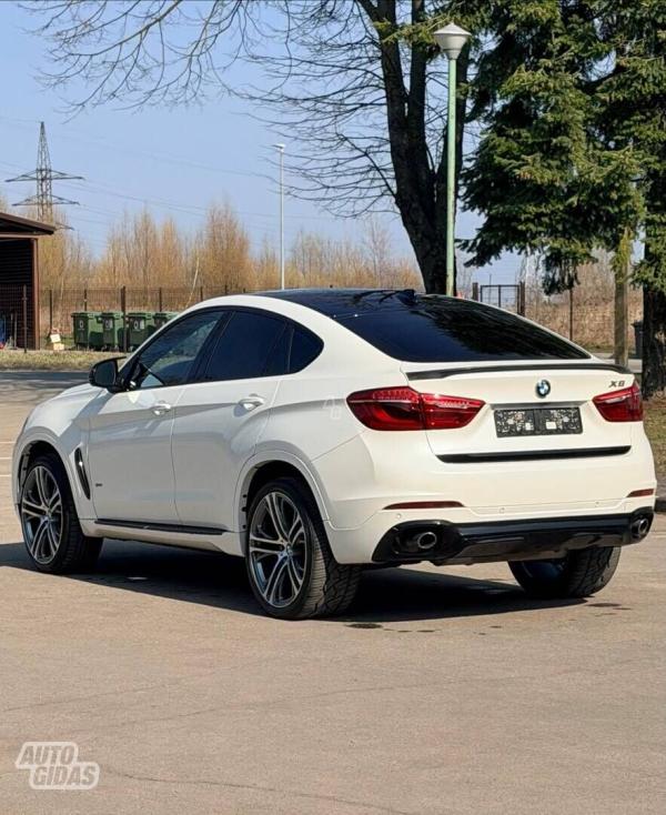 BMW X6 2016 Kauņa vietnē Balts BMW X6 2016 Kauņa, ar dzinēja tilpumu 3.00 L un nobraukumu 169 tūkst. km par 23500 €, foto 9 vietnē AUTOMOTO.COM.LV
