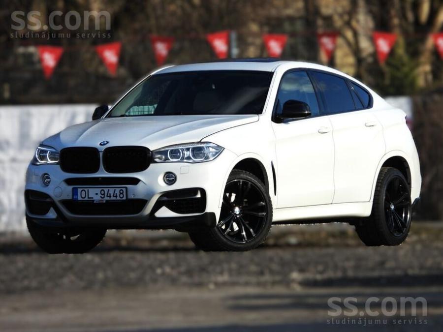 Balts BMW X6 2016 Rīga, ar dzinēja tilpumu 3.00 L un nobraukumu 216 tūkst. km par 27200 €, foto 1 vietnē AUTOMOTO.COM.LV