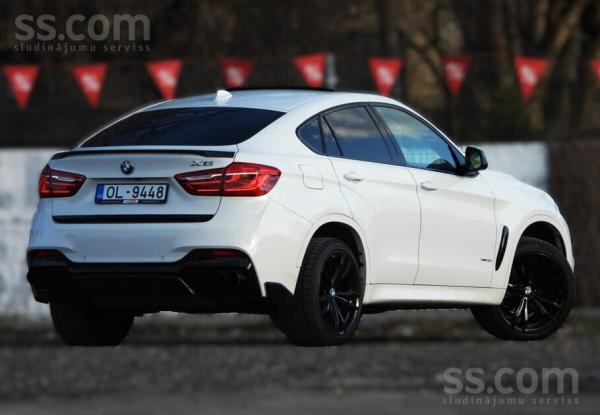 Balts BMW X6 2016 Rīga, ar dzinēja tilpumu 3.00 L un nobraukumu 216 tūkst. km par 27200 €, foto 7 vietnē AUTOMOTO.COM.LV