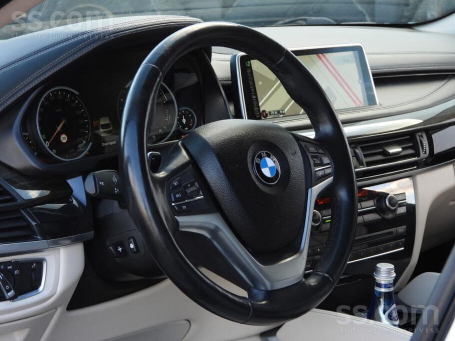 Balts BMW X6 2016 Rīga, ar dzinēja tilpumu 3.00 L un nobraukumu 216 tūkst. km par 27200 €, foto 16 vietnē AUTOMOTO.COM.LV