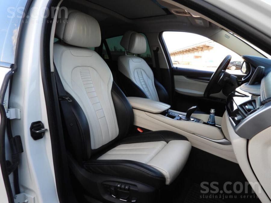 Balts BMW X6 2016 Rīga, ar dzinēja tilpumu 3.00 L un nobraukumu 216 tūkst. km par 27200 €, foto 18 vietnē AUTOMOTO.COM.LV