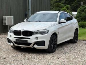 White BMW X6 2016 in Jurbarkas, with an engine capacity of 2.99 L and mileage of 196 thousand km for 22900 €, photo  on AUTOMOTO.COM.LV