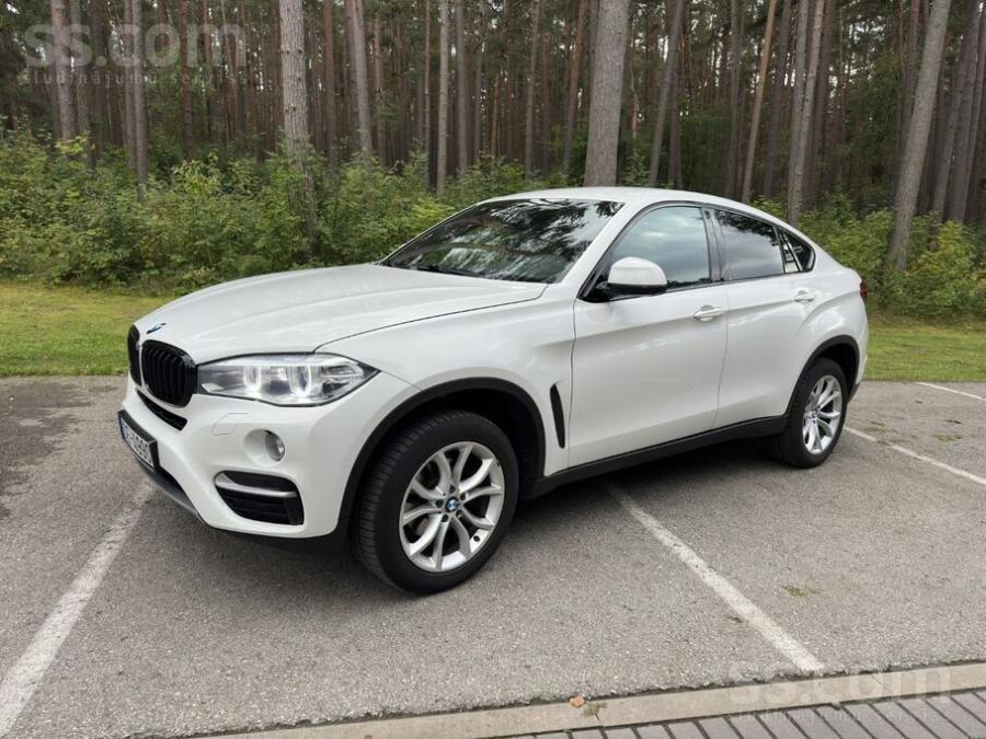 Balts BMW X6 2016 Jūrmala, ar dzinēja tilpumu 3.00 L un nobraukumu 198 tūkst. km par 23500 €, foto 3 vietnē AUTOMOTO.COM.LV