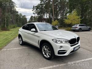 Balts BMW X6 2016 Jūrmala, ar dzinēja tilpumu 3.00 L un nobraukumu 198 tūkst. km par 23500 €, foto 6 vietnē AUTOMOTO.COM.LV