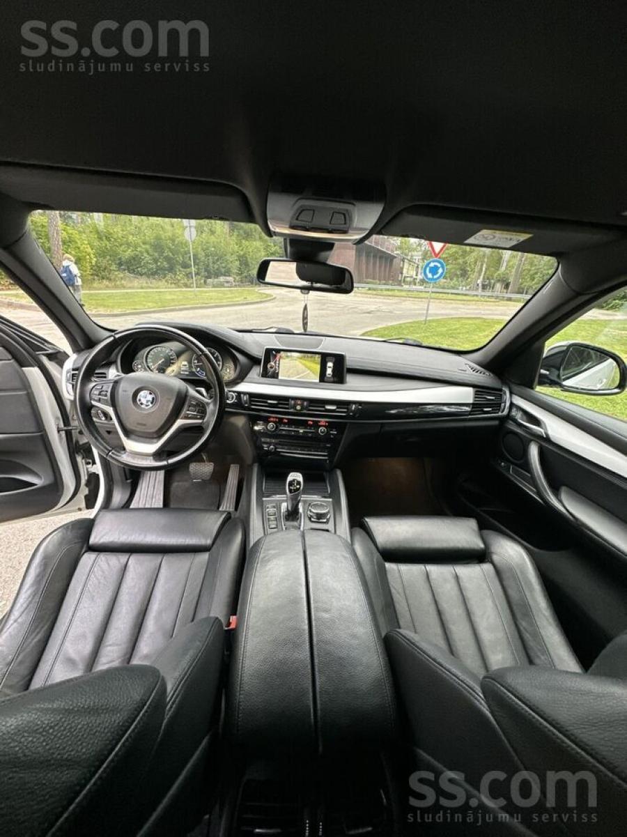 Balts BMW X6 2016 Jūrmala, ar dzinēja tilpumu 3.00 L un nobraukumu 198 tūkst. km par 23500 €, foto 11 vietnē AUTOMOTO.COM.LV