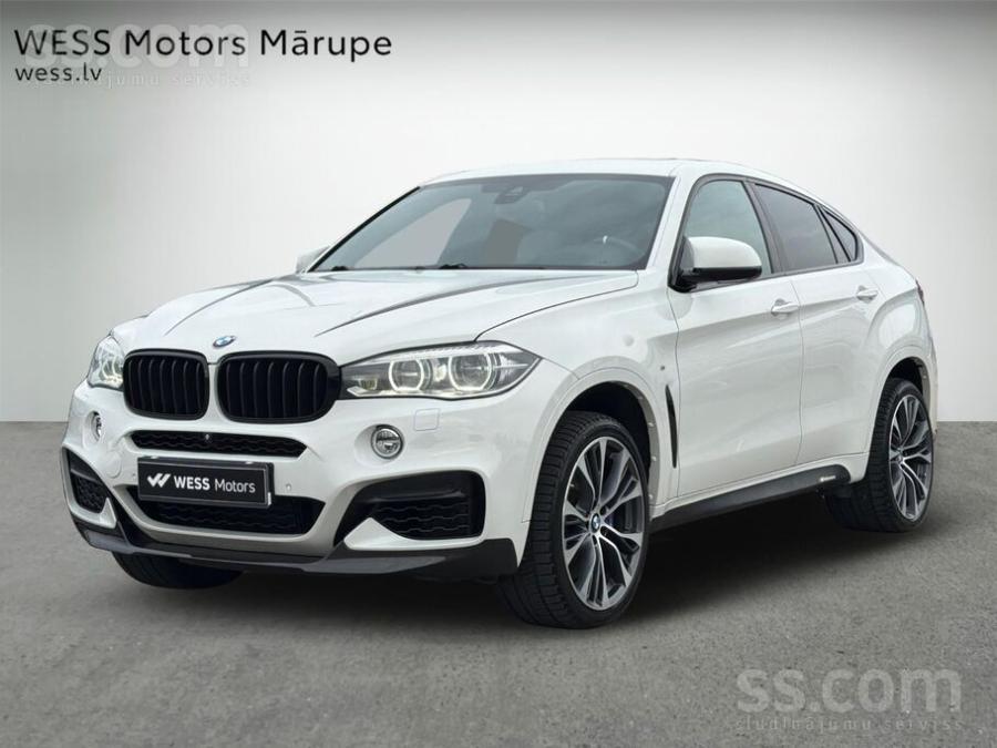Balts BMW X6 2016 Rīga, ar dzinēja tilpumu 3.00 L un nobraukumu 158 tūkst. km par 27990 €, foto 1 vietnē AUTOMOTO.COM.LV