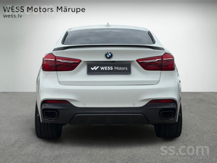 Balts BMW X6 2016 Rīga, ar dzinēja tilpumu 3.00 L un nobraukumu 158 tūkst. km par 27990 €, foto 5 vietnē AUTOMOTO.COM.LV