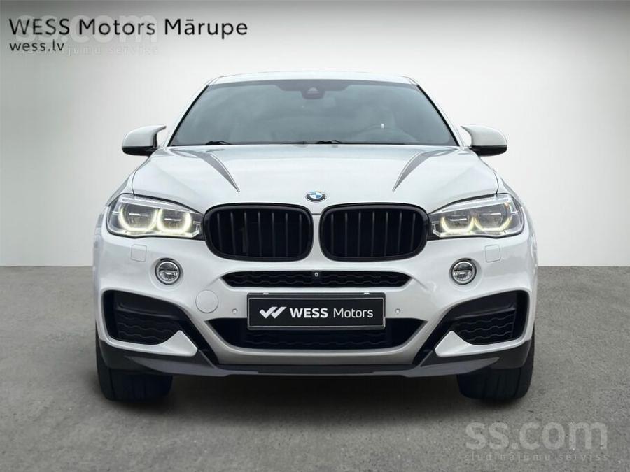 Balts BMW X6 2016 Rīga, ar dzinēja tilpumu 3.00 L un nobraukumu 158 tūkst. km par 27990 €, foto 6 vietnē AUTOMOTO.COM.LV