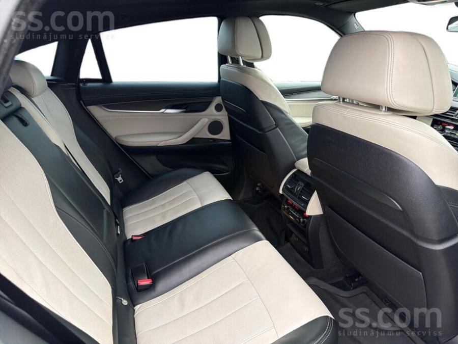 Balts BMW X6 2016 Rīga, ar dzinēja tilpumu 3.00 L un nobraukumu 158 tūkst. km par 27990 €, foto 8 vietnē AUTOMOTO.COM.LV