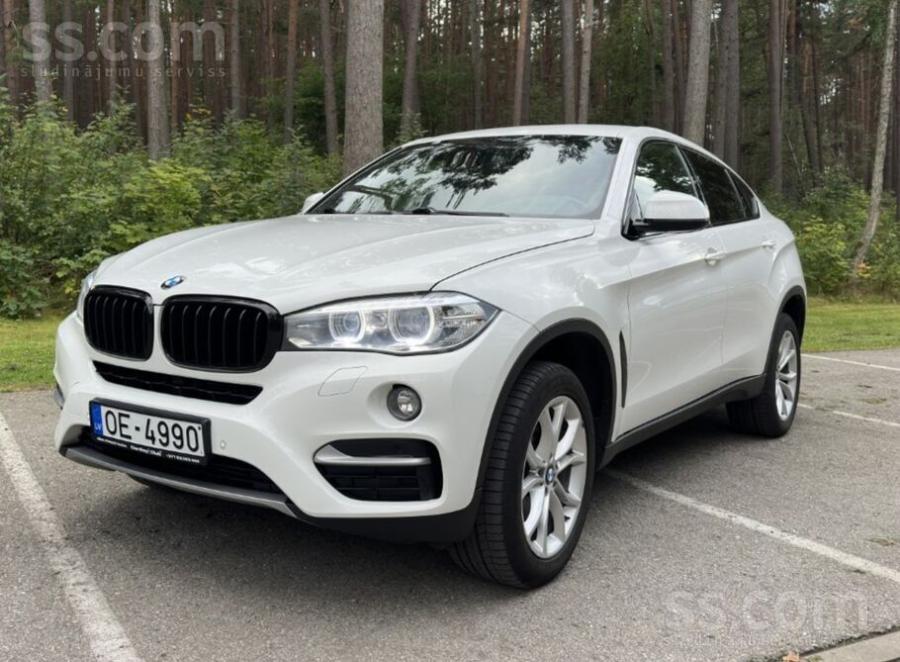 Balts BMW X6 2016 Rīga, ar dzinēja tilpumu 3.00 L un nobraukumu 198 tūkst. km par 21500 €, foto 1 vietnē AUTOMOTO.COM.LV