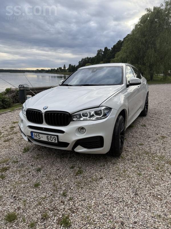 Balts BMW X6 2017 Jūrmala, ar dzinēja tilpumu 3.00 L un nobraukumu 189 tūkst. km par 33898 €, foto 2 vietnē AUTOMOTO.COM.LV