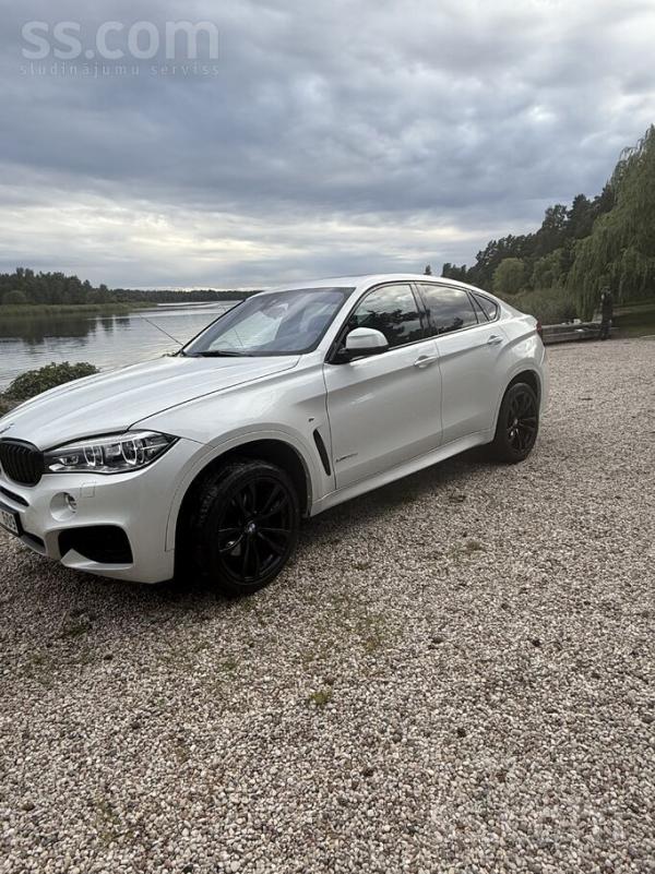 Balts BMW X6 2017 Jūrmala, ar dzinēja tilpumu 3.00 L un nobraukumu 189 tūkst. km par 33898 €, foto 4 vietnē AUTOMOTO.COM.LV