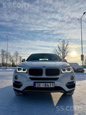 White BMW X6 2017 in Riga, with an engine capacity of 3.00 L and mileage of 0 thousand km for 20880 €, photo  on AUTOMOTO.COM.LV