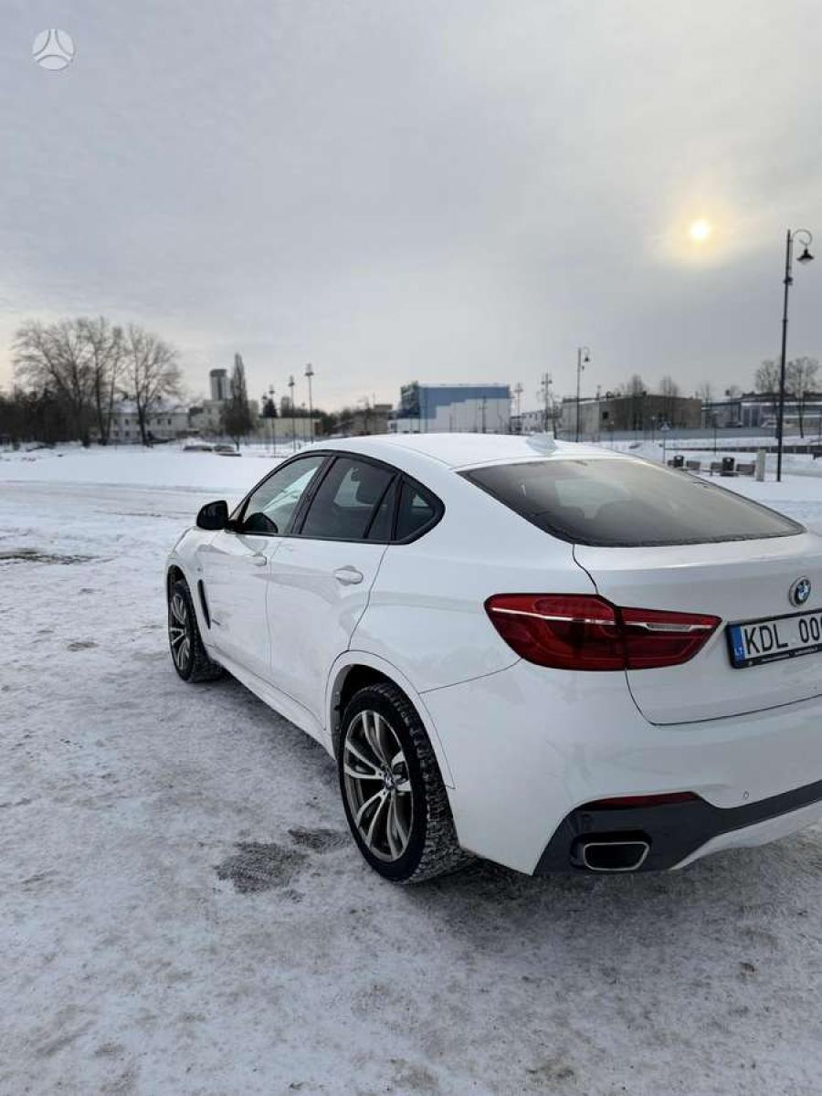 Balts BMW X6 2017 Klaipėda, ar dzinēja tilpumu 2.99 L un nobraukumu 195 tūkst. km par 24500 €, foto 3 vietnē AUTOMOTO.COM.LV