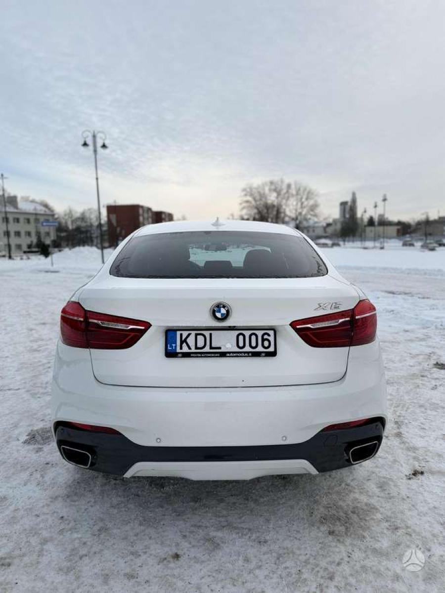 Balts BMW X6 2017 Klaipėda, ar dzinēja tilpumu 2.99 L un nobraukumu 195 tūkst. km par 24500 €, foto 4 vietnē AUTOMOTO.COM.LV