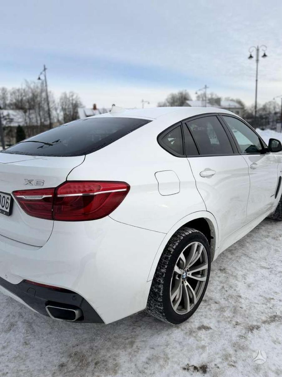 Balts BMW X6 2017 Klaipėda, ar dzinēja tilpumu 2.99 L un nobraukumu 195 tūkst. km par 24500 €, foto 10 vietnē AUTOMOTO.COM.LV