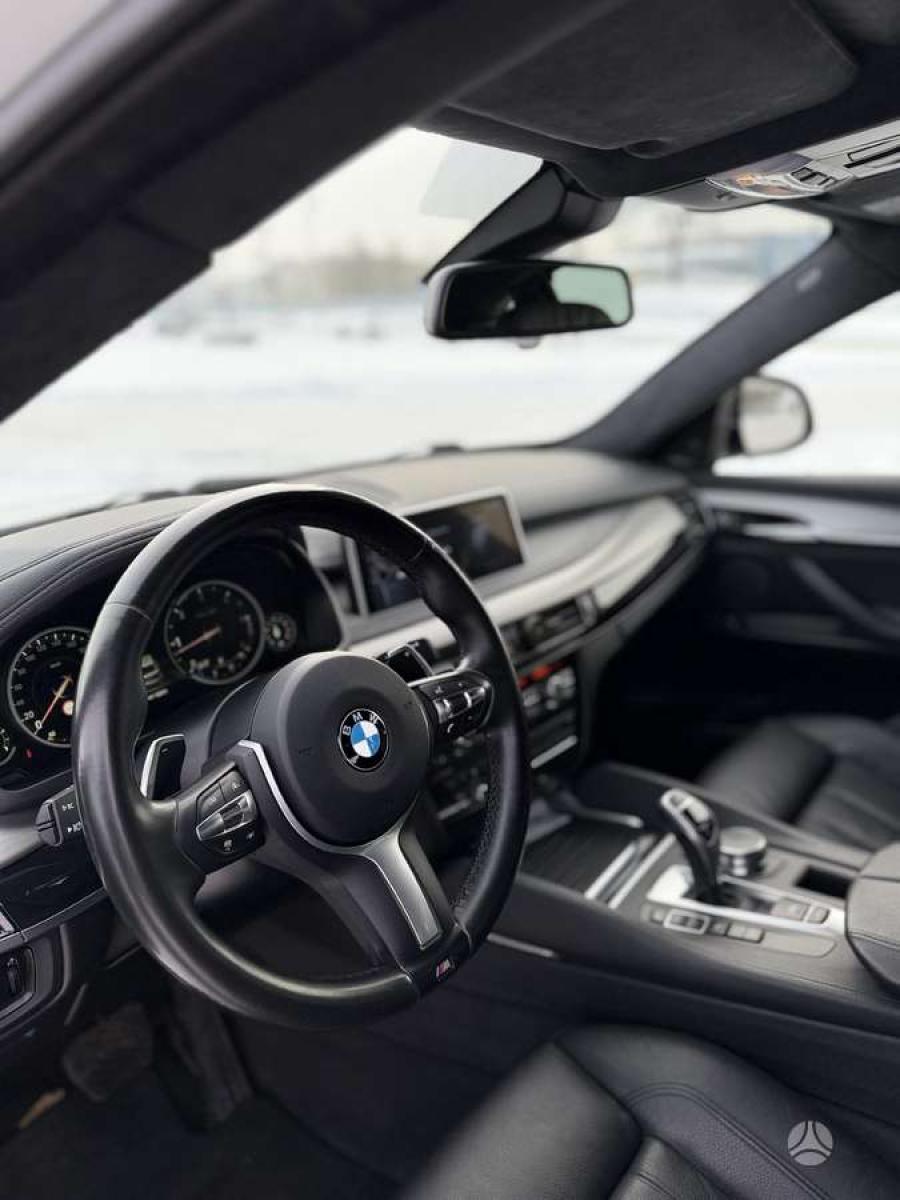 Balts BMW X6 2017 Klaipėda, ar dzinēja tilpumu 2.99 L un nobraukumu 195 tūkst. km par 24500 €, foto 15 vietnē AUTOMOTO.COM.LV