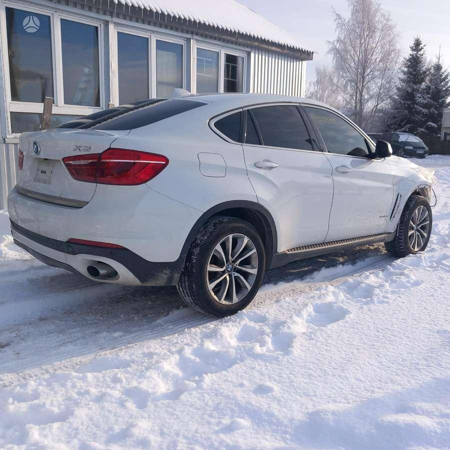 Balts BMW X6 2017 Šilutė, ar dzinēja tilpumu 2.98 L un nobraukumu 283 tūkst. km par 14100 €, foto 1 vietnē AUTOMOTO.COM.LV
