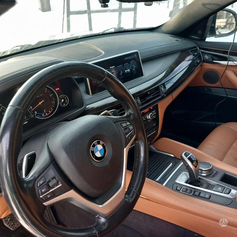 Balts BMW X6 2017 Šilutė, ar dzinēja tilpumu 2.98 L un nobraukumu 283 tūkst. km par 14100 €, foto 7 vietnē AUTOMOTO.COM.LV