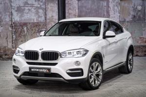 Balts BMW X6 2017 Kauņa, ar dzinēja tilpumu 3.00 L un nobraukumu 156 tūkst. km par 24200 €, foto  vietnē AUTOMOTO.COM.LV