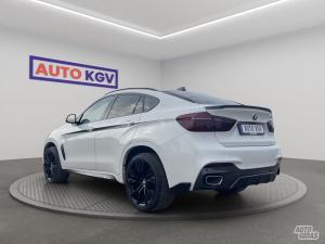 White BMW X6 2017 in Vilnius, with an engine capacity of 3.00 L and mileage of 201 thousand km for 27999 €, photo 3 on AUTOMOTO.COM.LV