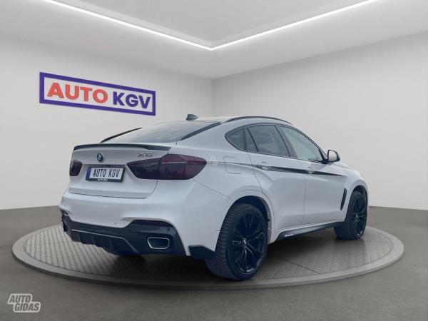 Balts BMW X6 2017 Viļņa, ar dzinēja tilpumu 3.00 L un nobraukumu 201 tūkst. km par 27999 €, foto 5 vietnē AUTOMOTO.COM.LV