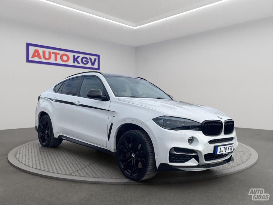 Balts BMW X6 2017 Viļņa, ar dzinēja tilpumu 3.00 L un nobraukumu 201 tūkst. km par 27999 €, foto 7 vietnē AUTOMOTO.COM.LV