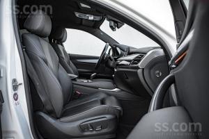 White BMW X6 2017 in Riga, with an engine capacity of 3.00 L and mileage of 150 thousand km for 25990 €, photo 13 on AUTOMOTO.COM.LV