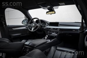 White BMW X6 2017 in Riga, with an engine capacity of 3.00 L and mileage of 150 thousand km for 25990 €, photo 16 on AUTOMOTO.COM.LV