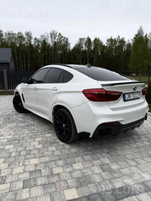 Balts BMW X6 2017 Rīga, ar dzinēja tilpumu 3.00 L un nobraukumu 200 tūkst. km par 35500 €, foto 4 vietnē AUTOMOTO.COM.LV