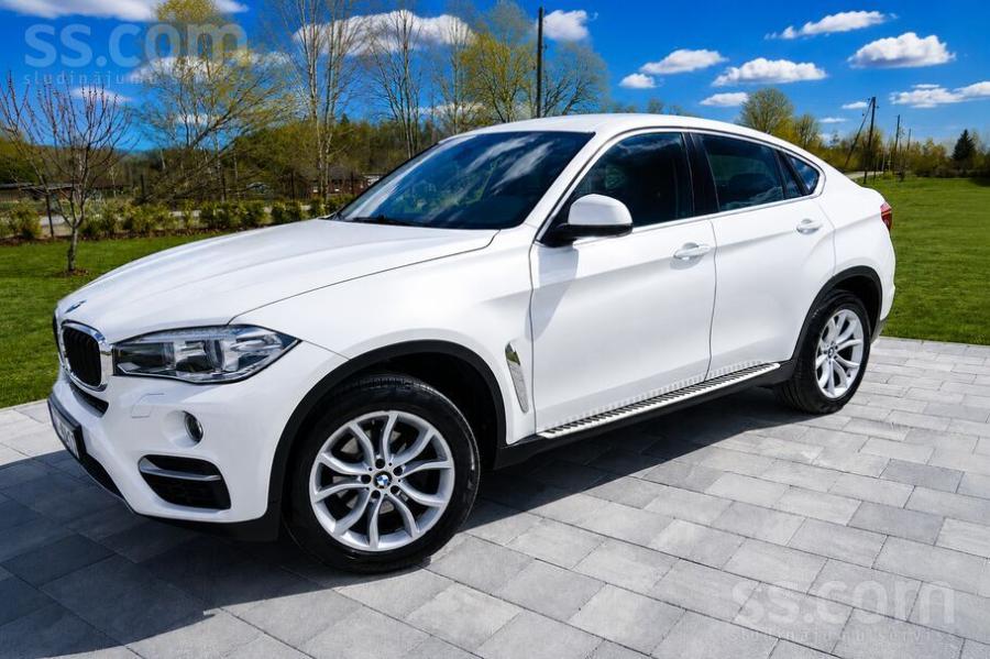 Balts BMW X6 2017 Rīga, ar dzinēja tilpumu 3.00 L un nobraukumu 293 tūkst. km par 18900 €, foto 1 vietnē AUTOMOTO.COM.LV