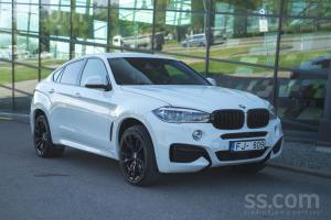 Белый БМВ Х6 2017 в Лиепая, объемом двигателя 3.00 л и пробегом 152 тыс. км за 27000 €, фото  на AUTOMOTO.COM.LV