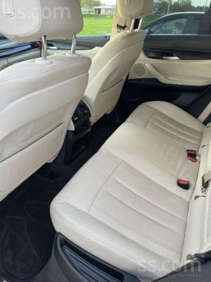 White BMW X6 2017 in Riga, with an engine capacity of 3.00 L and mileage of 170 thousand km for 25900 €, photo 7 on AUTOMOTO.COM.LV