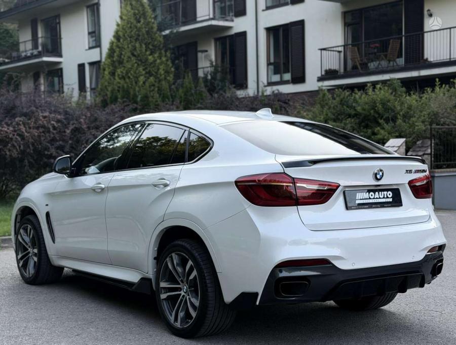 Balts BMW X6 2017 Viļņa, ar dzinēja tilpumu 2.99 L un nobraukumu 139 tūkst. km par 33999 €, foto 4 vietnē AUTOMOTO.COM.LV
