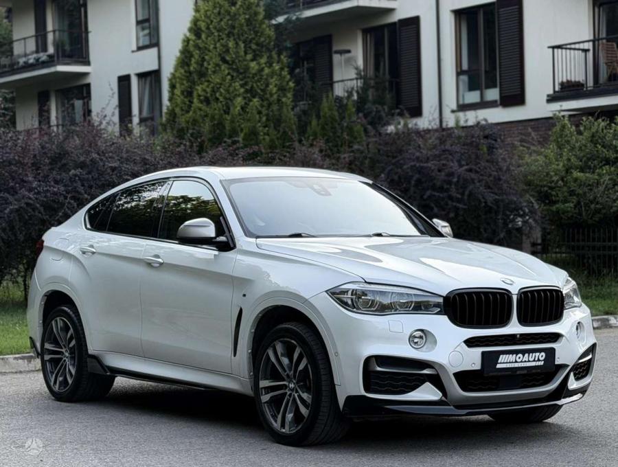 Balts BMW X6 2017 Viļņa, ar dzinēja tilpumu 2.99 L un nobraukumu 139 tūkst. km par 33999 €, foto 9 vietnē AUTOMOTO.COM.LV