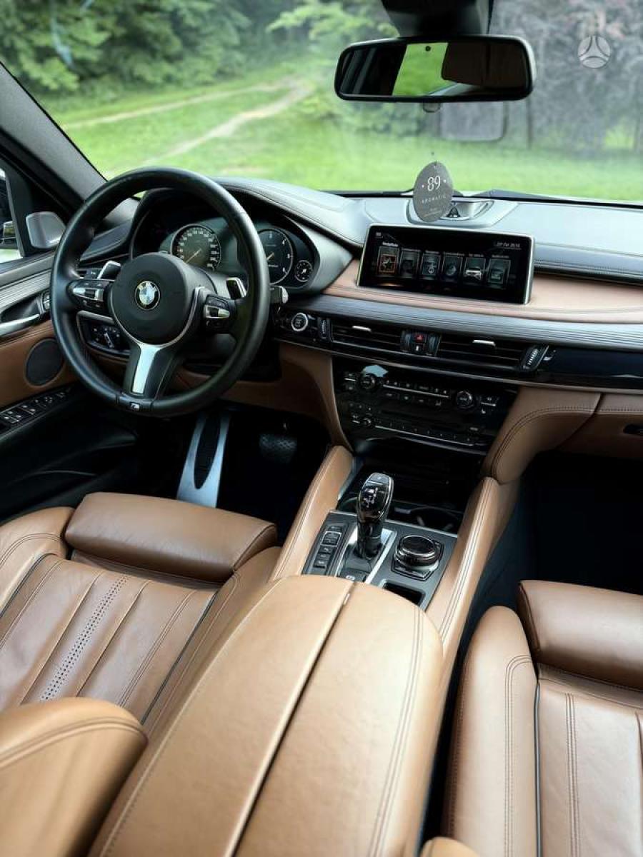 Balts BMW X6 2017 Viļņa, ar dzinēja tilpumu 2.99 L un nobraukumu 139 tūkst. km par 33999 €, foto 15 vietnē AUTOMOTO.COM.LV