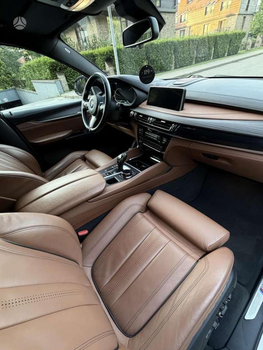 Balts BMW X6 2017 Viļņa, ar dzinēja tilpumu 2.99 L un nobraukumu 139 tūkst. km par 33999 €, foto 17 vietnē AUTOMOTO.COM.LV