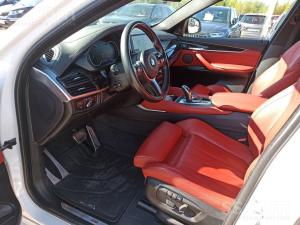 White BMW X6 2017 in Daugavpils, with an engine capacity of 3.00 L and mileage of 0 thousand km for 26950 €, photo 21 on AUTOMOTO.COM.LV