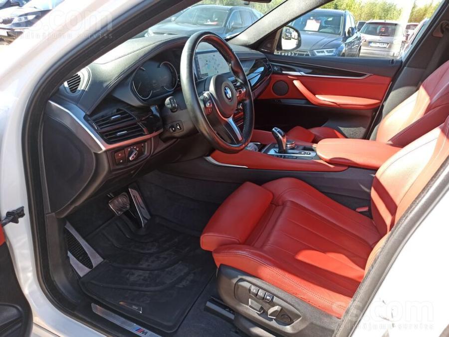 White BMW X6 2017 in Daugavpils, with an engine capacity of 3.00 L and mileage of 0 thousand km for 26950 €, photo 21 on AUTOMOTO.COM.LV