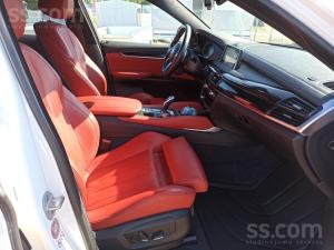 White BMW X6 2017 in Daugavpils, with an engine capacity of 3.00 L and mileage of 0 thousand km for 26950 €, photo 23 on AUTOMOTO.COM.LV
