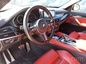 White BMW X6 2017 in Daugavpils, with an engine capacity of 3.00 L and mileage of 0 thousand km for 26950 €, photo 24 on AUTOMOTO.COM.LV