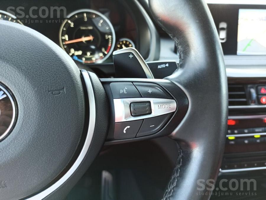 White BMW X6 2017 in Daugavpils, with an engine capacity of 3.00 L and mileage of 0 thousand km for 26950 €, photo 29 on AUTOMOTO.COM.LV