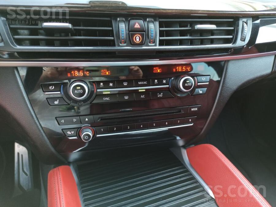 White BMW X6 2017 in Daugavpils, with an engine capacity of 3.00 L and mileage of 0 thousand km for 26950 €, photo 30 on AUTOMOTO.COM.LV