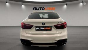 White BMW X6 2017 in Vilnius, with an engine capacity of 2.99 L and mileage of 181 thousand km for 26222 €, photo 6 on AUTOMOTO.COM.LV