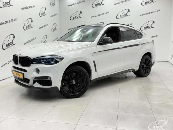 Balts BMW X6 2017 Viļņa, ar dzinēja tilpumu 2.99 L un nobraukumu 201 tūkst. km par 23900 €, foto 1 vietnē AUTOMOTO.COM.LV