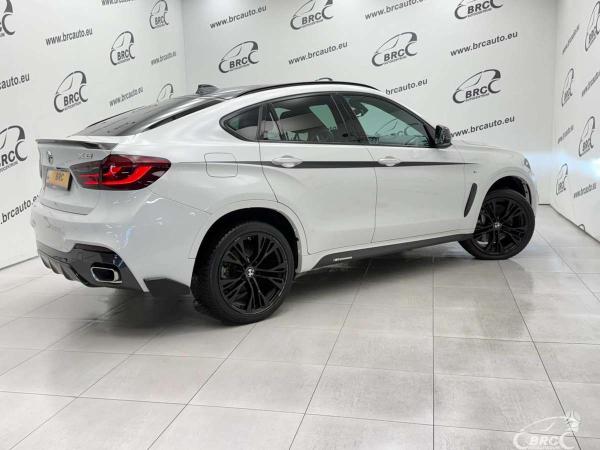 Balts BMW X6 2017 Viļņa, ar dzinēja tilpumu 2.99 L un nobraukumu 201 tūkst. km par 23900 €, foto 4 vietnē AUTOMOTO.COM.LV