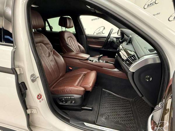 Balts BMW X6 2017 Viļņa, ar dzinēja tilpumu 2.99 L un nobraukumu 201 tūkst. km par 23900 €, foto 10 vietnē AUTOMOTO.COM.LV