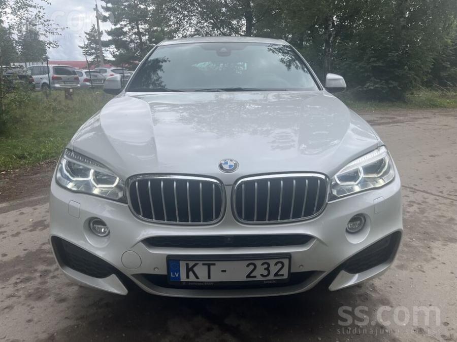 Balts BMW X6 2017 Rīga, ar dzinēja tilpumu 3.00 L un nobraukumu 0 tūkst. km par 29900 €, foto 3 vietnē AUTOMOTO.COM.LV