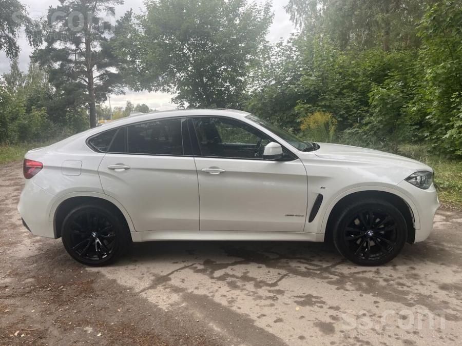 Balts BMW X6 2017 Rīga, ar dzinēja tilpumu 3.00 L un nobraukumu 0 tūkst. km par 29900 €, foto 5 vietnē AUTOMOTO.COM.LV